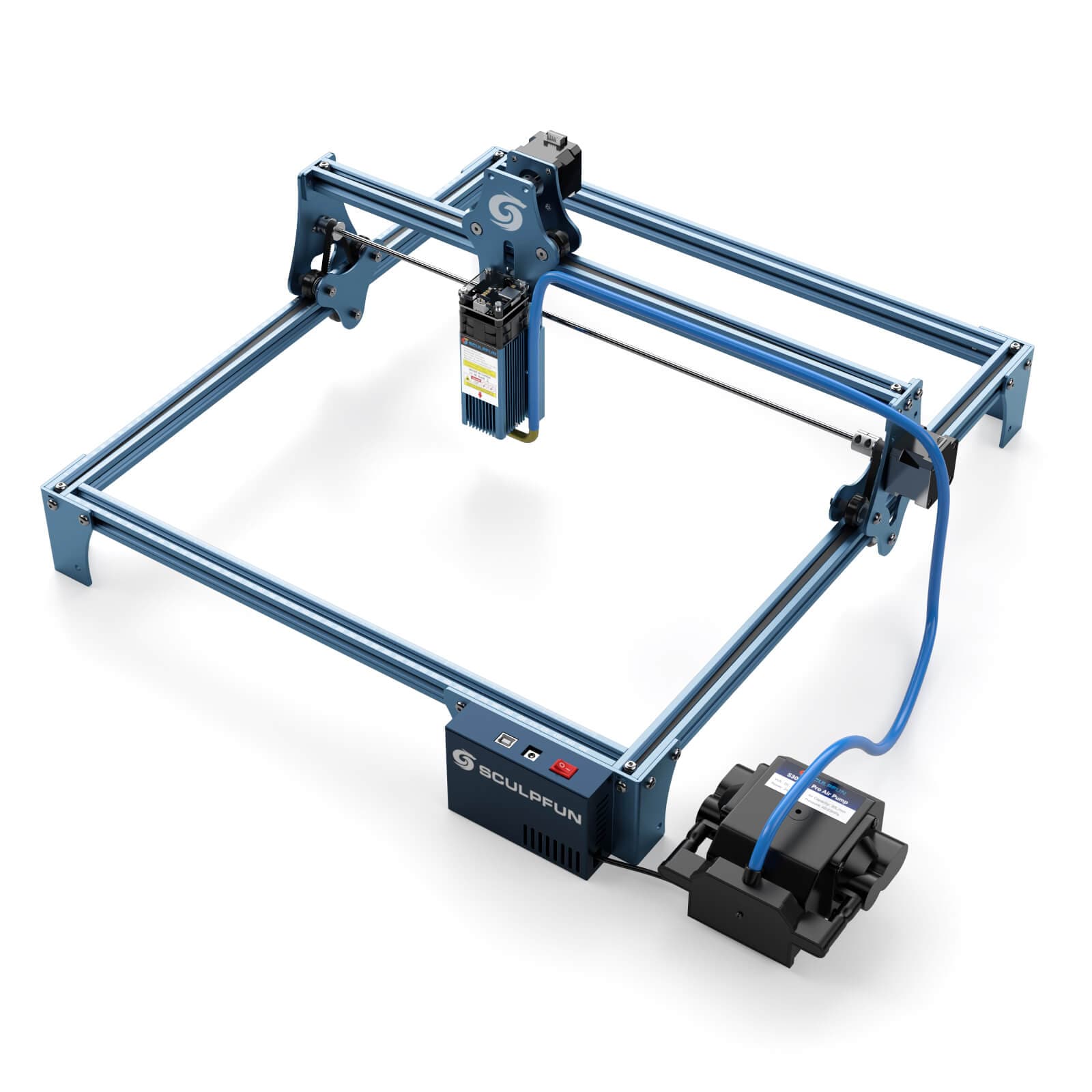 SCULPFUN | Automatic Air Assist System Kit | Suitable for upgrading S9 ...